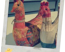 Unique primitive chickens related items | Etsy