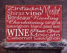 Unique wooden wine sign related items | Etsy