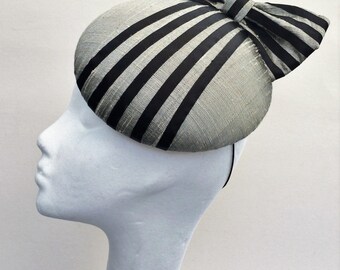 Black cocktail hat | Etsy