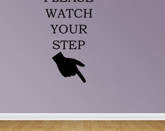 Watch your step | Etsy