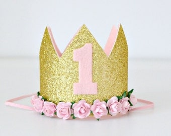 Flower girl crown | Etsy