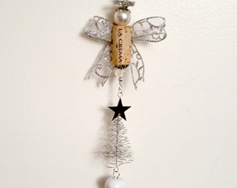 Wine cork angels | Etsy
