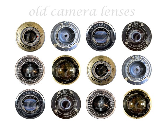 VINTAGE CAMERA LENSES Craft Circles Photography Cameras