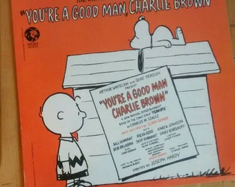 Charlie brown record | Etsy