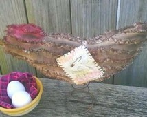 Unique primitive chickens related items | Etsy