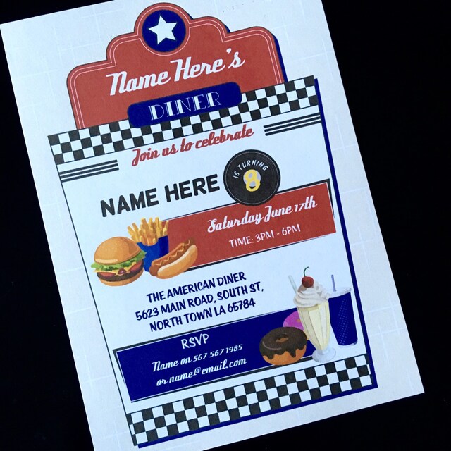 Printable Party Invites & Digital Invitations by wowwowmeow