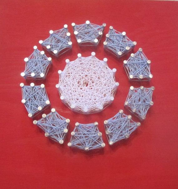 Iron Man String Art