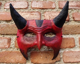 Paper mache devil | Etsy