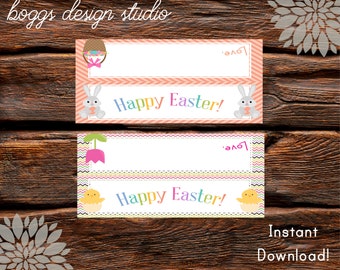 Easter bag toppers | Etsy