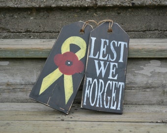 Lest we forget | Etsy