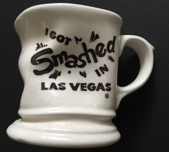 Items similar to Las vegas coffee mug, casino coffee mug, I got smashed ...