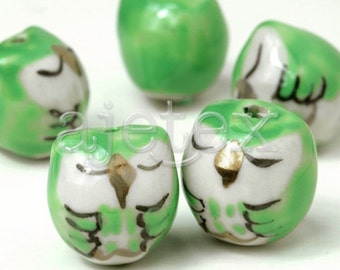 Chinese ceramic bead | Etsy