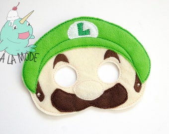 Super mario mask | Etsy