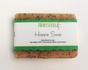 Beer Soap Gift Set Four Bars. Vegan Palm-Free Soap. 100%