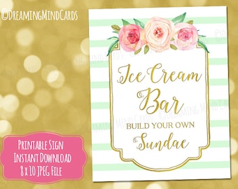 Sundae bar | Etsy
