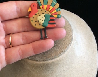 Turkey pin | Etsy