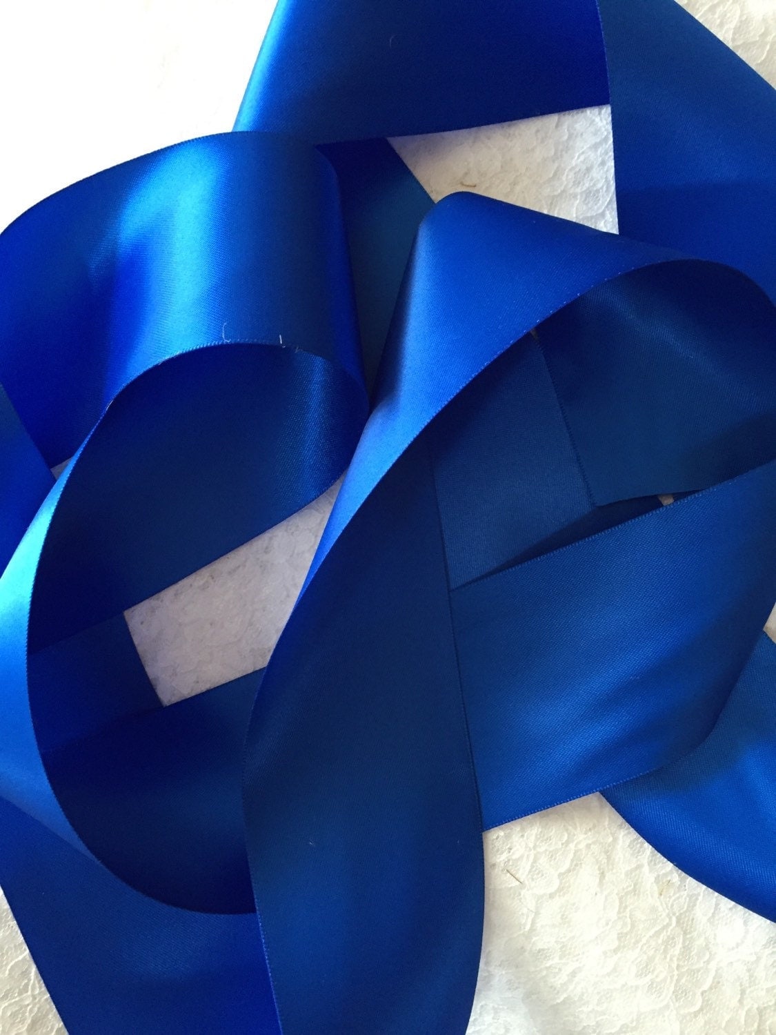 Blue Satin Ribbon/Royal Blue Satin Ribbon/Blue Bridal Blue Satin Ribbon/Royal Blue Satin Ribbon/Blue Bridal