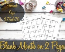 Popular items for 3 month planner on Etsy