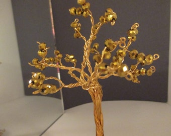 Beaded wire tree | Etsy