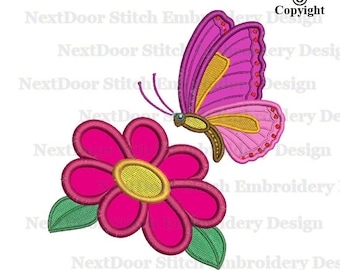 Butterfly embroidery | Etsy
