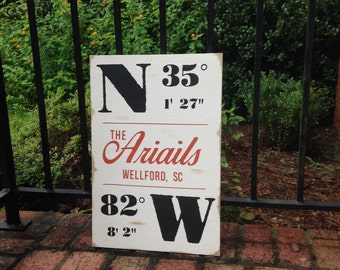 Unique unique address sign related items | Etsy