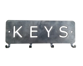 Metal key holder | Etsy