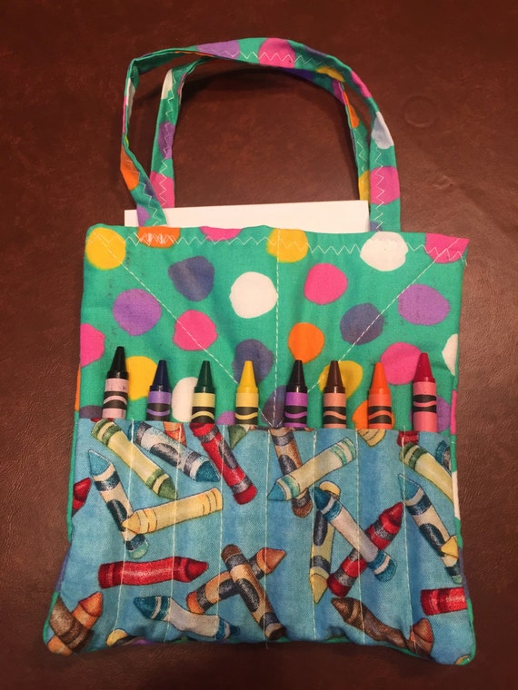 CRAYON BAGS includes 8 Crayola crayons and a 4x6