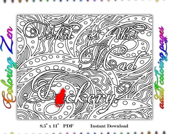 Profanity coloring | Etsy