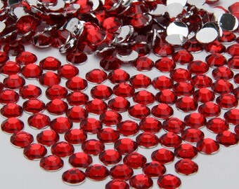 Red rhinestones | Etsy