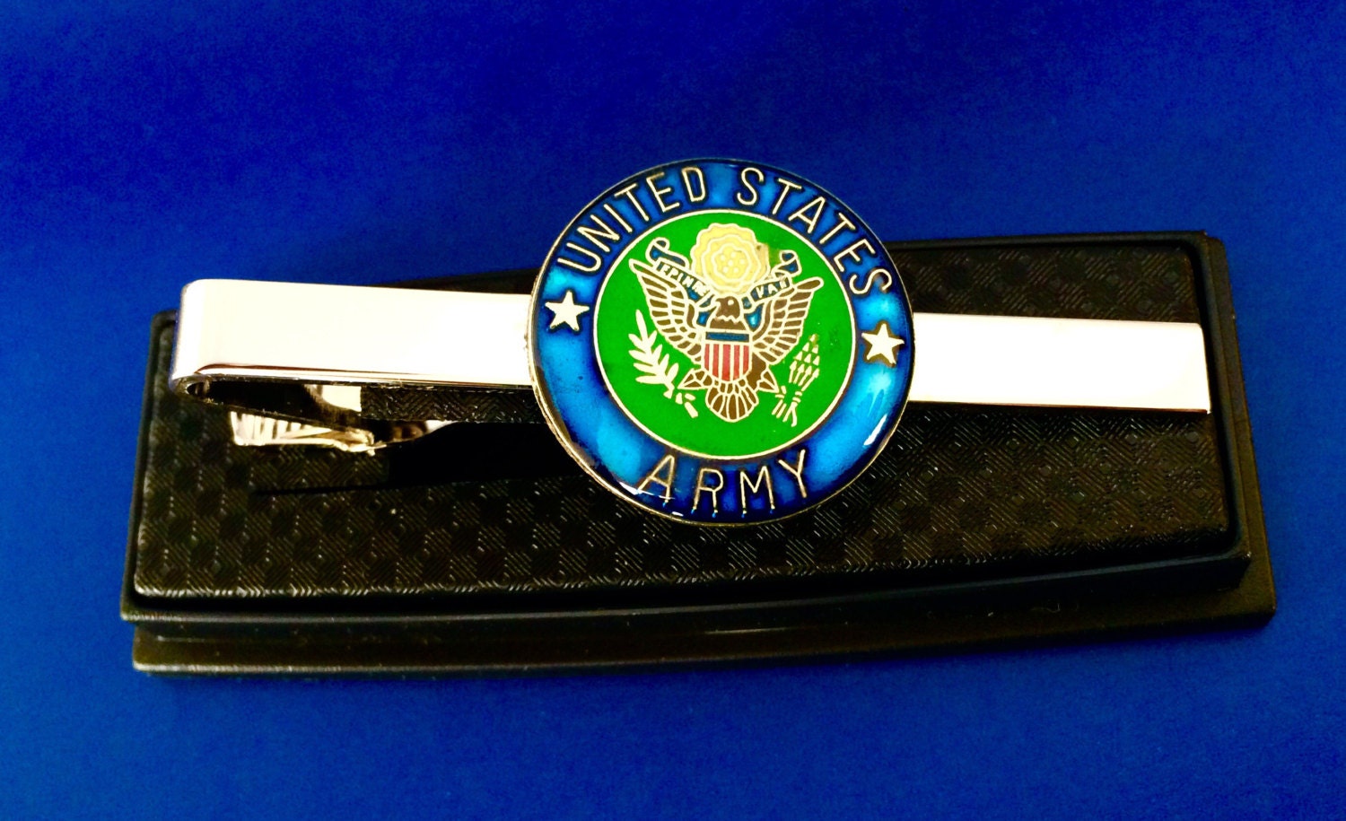 Army tie clip U.S. Army Tie clasp U.S. by ForClipsAndGiggles