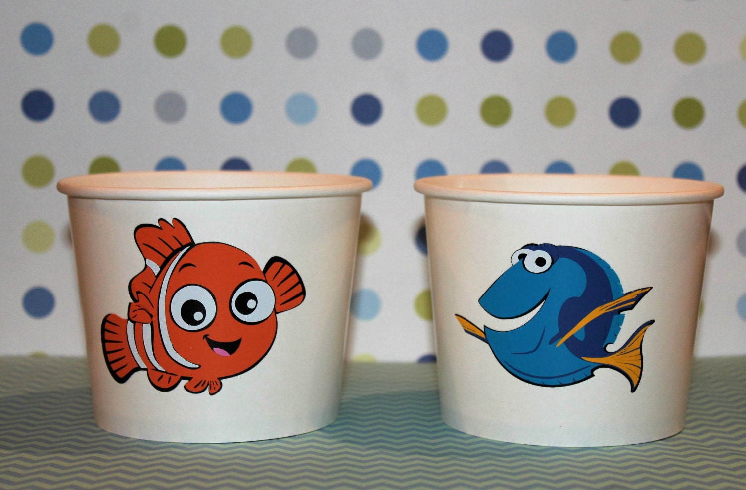 Nemo & Dory Ice Cream Cups