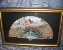 Unique hand painted fan related items | Etsy