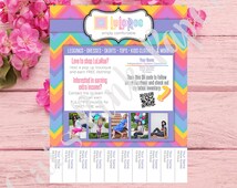 Unique tear off flyer related items | Etsy