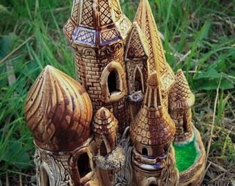 Aquarium castles | Etsy