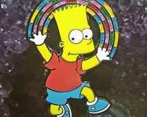 Popular items for bart simpson pin on Etsy