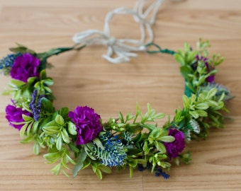 Wildflower garland | Etsy