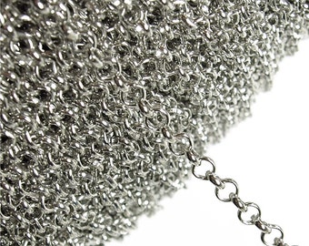 14 inch Sterling Silver Chain 35 cm Rolo Chain Choker