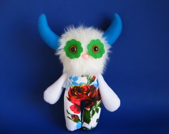 Handmade Monster Stuffed Animals by FluffyFlowers on Etsy