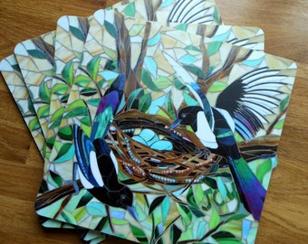 Mosaics prints cards and giftware by LAMosaicGifts on Etsy