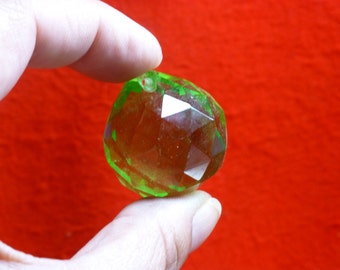 Faceted crystal ball | Etsy