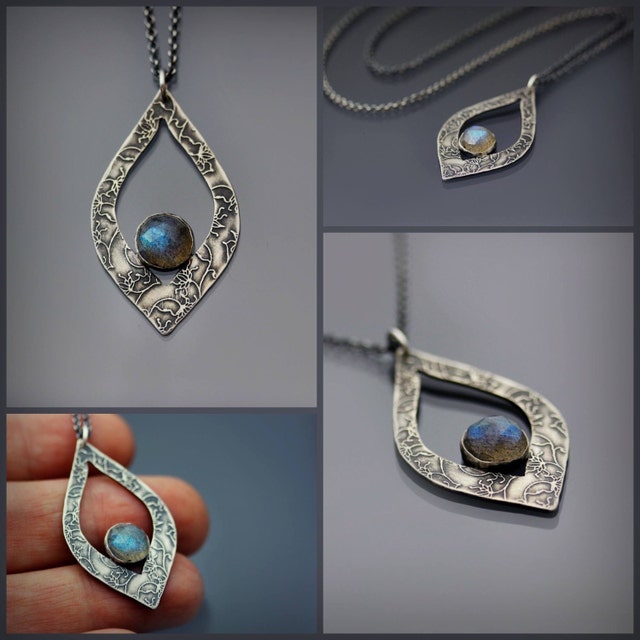 artful sterling silver and gold jewelry by lisahopkins on Etsy