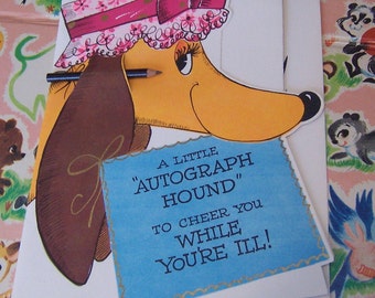 Autograph dog | Etsy