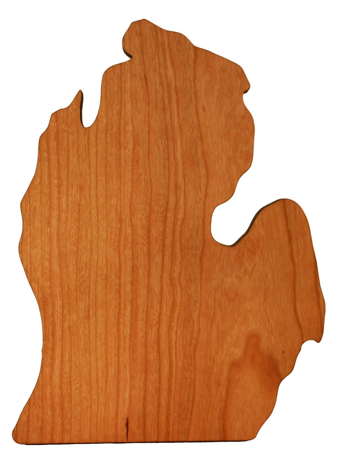 Michigan State Shaped Cutting Board