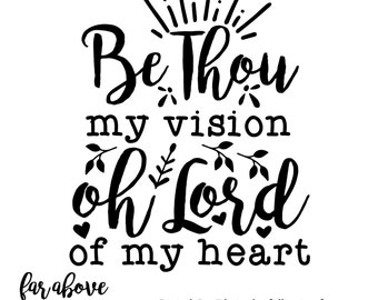 Be thou my vision | Etsy