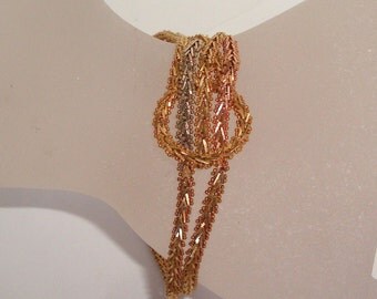 Retro Heavy Solid 14K Y Gold PAT 3308517 Rope by diamondsbysheena