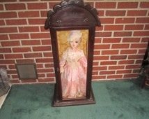 Unique doll display case related items | Etsy