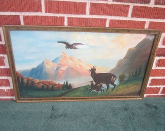 Primitive landscapes | Etsy