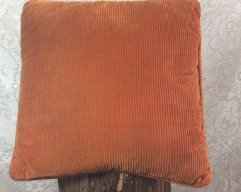 Rust throw pillow | Etsy