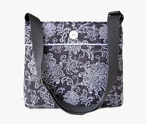 White Canvas Crossbody Bags | semashow.com