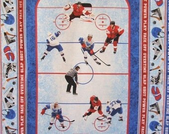 Hockey quilt | Etsy